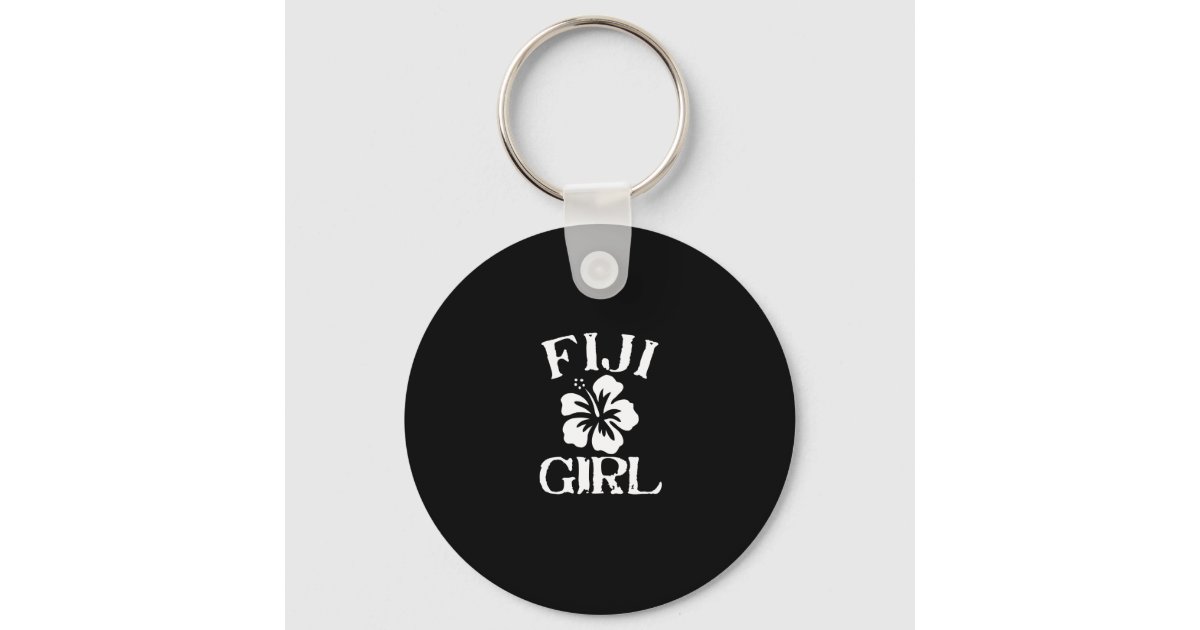 Fiji Tattoo Style Keychain | Zazzle