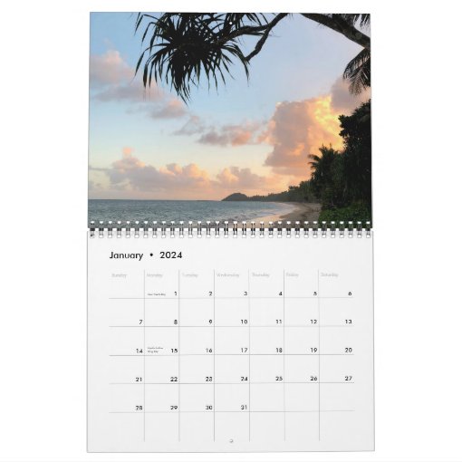 Fiji Wall Calendar by J.W. Fatherree. | Zazzle