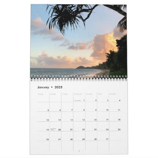 Fiji Wall Calendar by J.W. Fatherree. | Zazzle