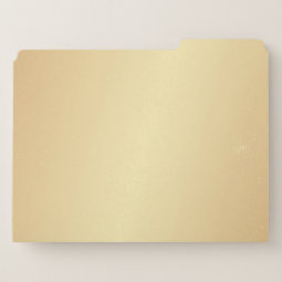 File Folder Set - Confetti Glam Gold | Zazzle