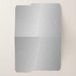 File Folder Set - Confetti Glam Silver | Zazzle