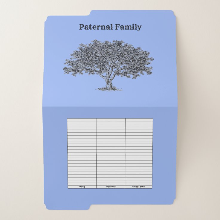 File Folders - Genealogy Research | Zazzle