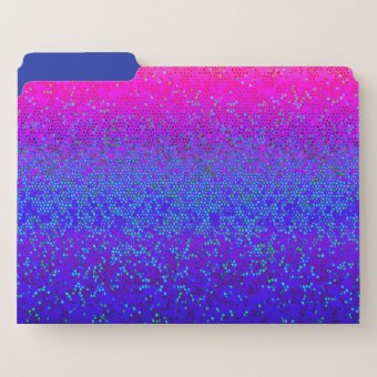File Folders Glitter Star Dust | Zazzle