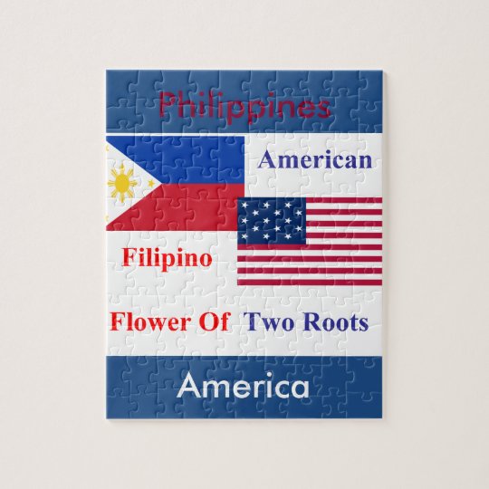 Filipino-American Jigsaw Puzzle | Zazzle.com