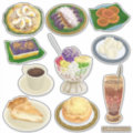Filipino Food / Pinoy Snacks and Desserts Sticker | Zazzle