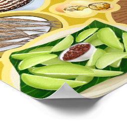 Filipino Meals / Pinoy Comfort Food Poster | Zazzle