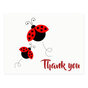 Ladybug Thank You Cards | Zazzle
