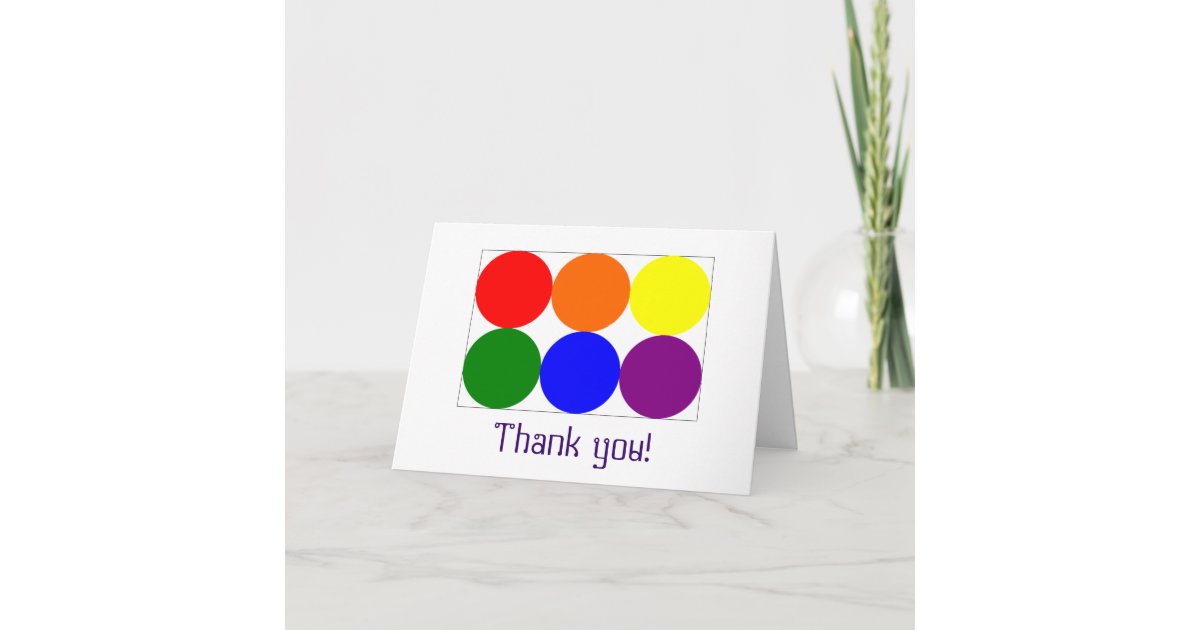 Fill-in-the-blanks thank you card | Zazzle