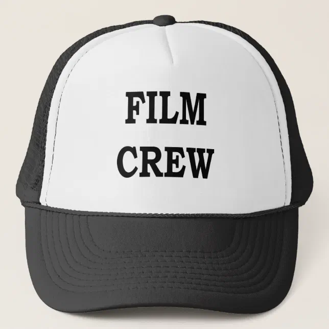 Film Crew Hat | Zazzle