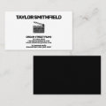 Film Director Trendy Production Business Card | Zazzle