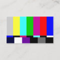 Film Editor Plain TV Screen TV Spectrum Business Card | Zazzle