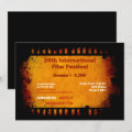 film festival invitation | Zazzle