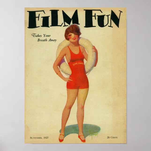 Film Fun Magazine Cover 2 Poster | Zazzle