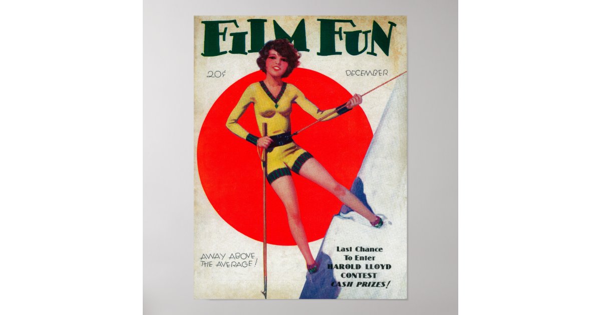 Film Fun Magazine Cover 3 Poster | Zazzle