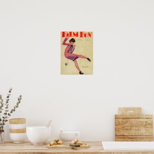 Film Fun Magazine Cover Poster | Zazzle