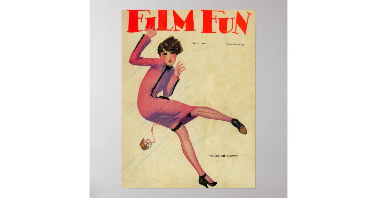 Film Fun Magazine Cover Poster | Zazzle