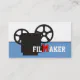 Film maker/director/Movie maker business cards | Zazzle