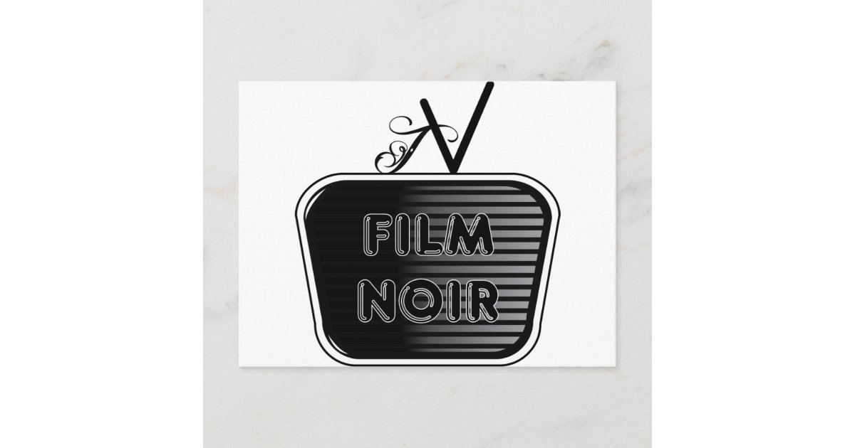Film Noir Postcard | Zazzle
