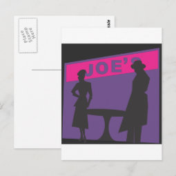 Film Noir Scene Postcard | Zazzle