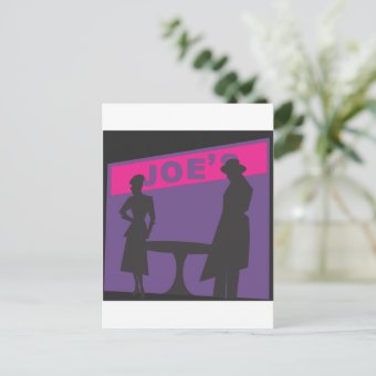 Film Noir Scene Postcard | Zazzle