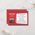 Film Projector Movie Night Birthday Party Invitation | Zazzle