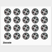 Film Reel / Movie Reel Sticker | Zazzle