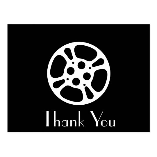 Film Reel / Movie Reel Thank You Card | Zazzle.com