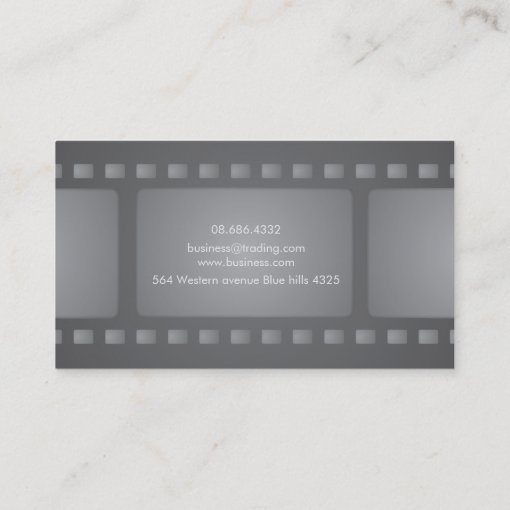 Film strip business card | Zazzle