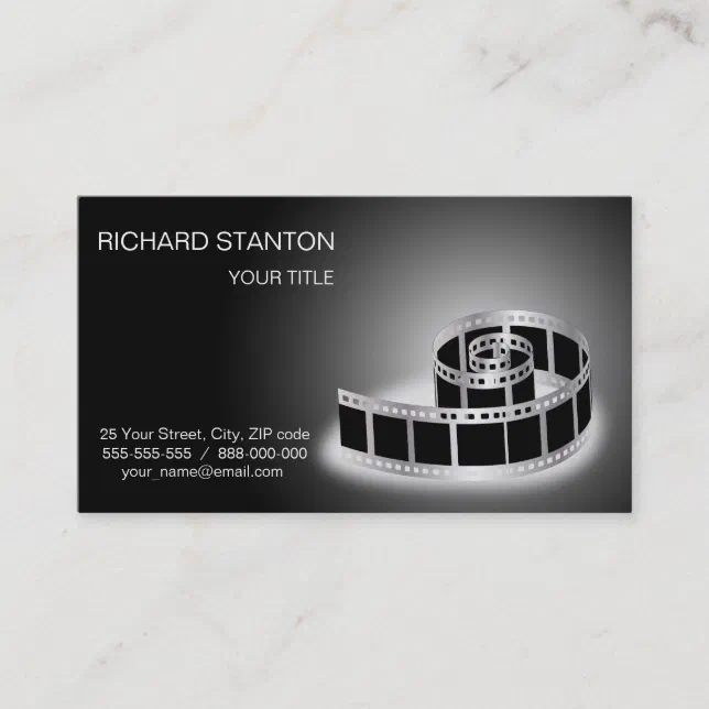Film strip business card | Zazzle