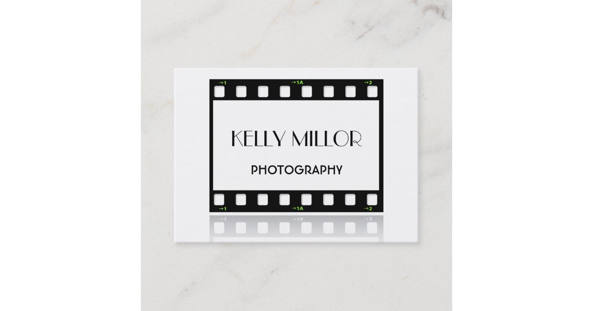 Film Strip Business Card | Zazzle