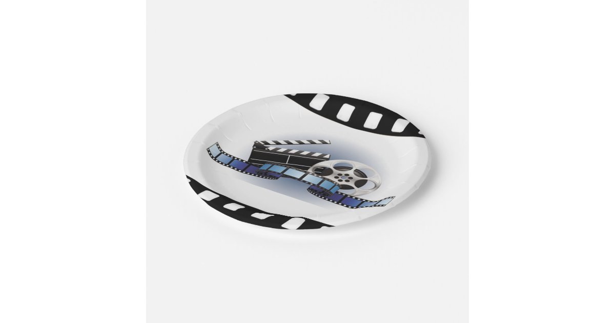 Film Strip Paper Plates | Zazzle