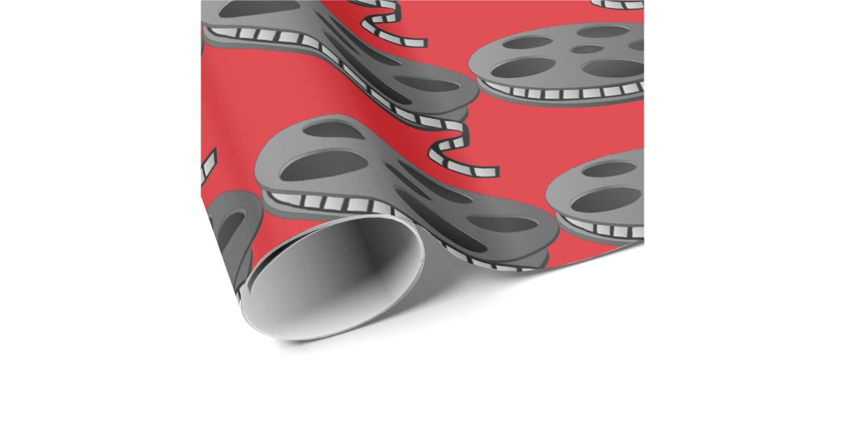 Film strip pattern movie wrapping paper | Zazzle.com