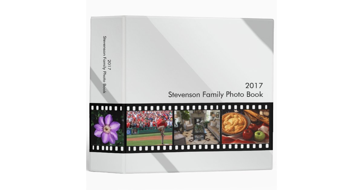 Film Strip Photo Book Binder | Zazzle