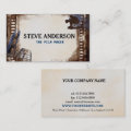 Filming Business Film Director Business Card | Zazzle