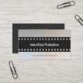 Filmstrip Filmmaker Cinematographer Business Card | Zazzle
