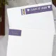 Filmstrip Photo Collage Graduation Address Purple Wrap Around Label ...