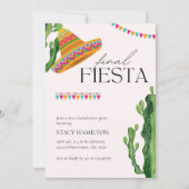 Final Fiesta Mexican Bachelorette Party Invitation | Zazzle