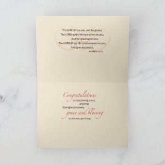 Final Vows Nun Congratulations with Red Candle Card | Zazzle