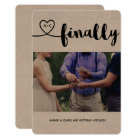 Finally Getting Married | Save the Date Invitation | Zazzle.com