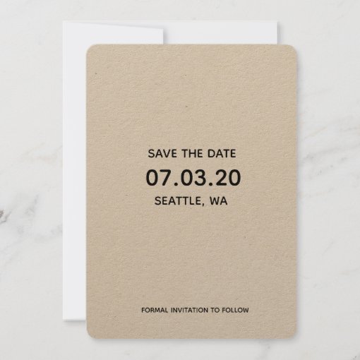 Finally Getting Hitched! Save the Date. Invitation | Zazzle