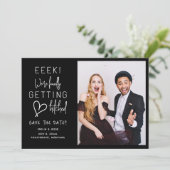Finally Getting Hitched Wedding Save The Date Invitation | Zazzle