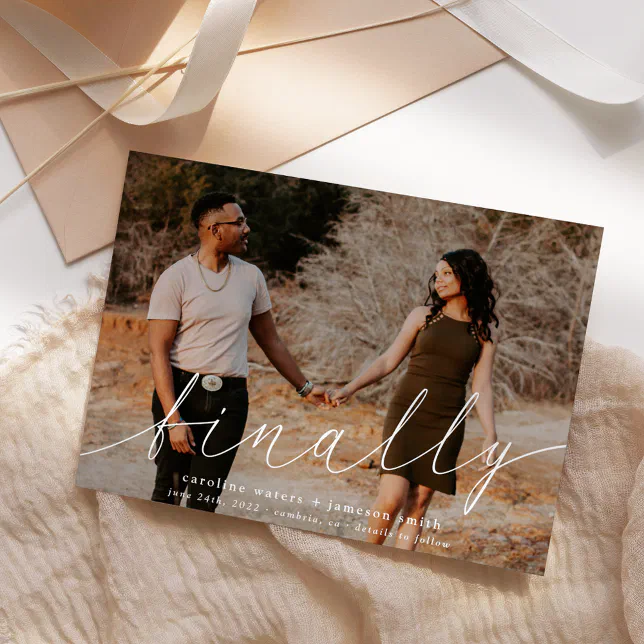 Finally Save The Date | Zazzle