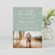 Finally save the date script simple green photo | Zazzle