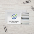 Finance Logo | Accountant Record Keeping Books Business Card | Zazzle