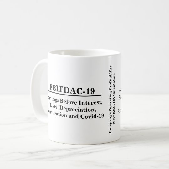 Finance New EBITDA Business Operating Calculation Coffee Mug | Zazzle.com