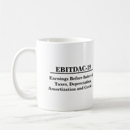 Finance New EBITDA Business Operating Calculation Coffee Mug | Zazzle