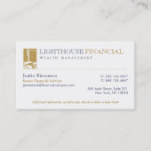 Financial Advisor Business Card | Zazzle