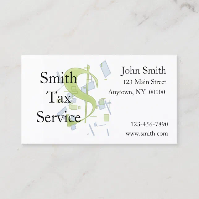 Financial Business Card | Zazzle