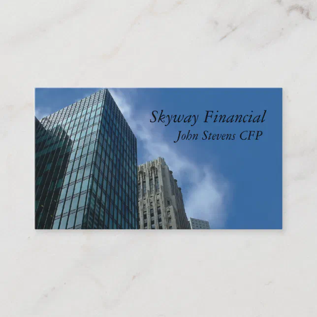 Financial Business Card | Zazzle
