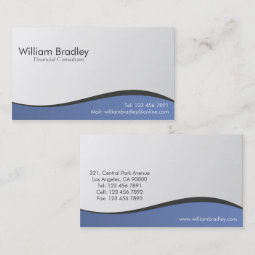 Financial Consultant - Business Cards | Zazzle